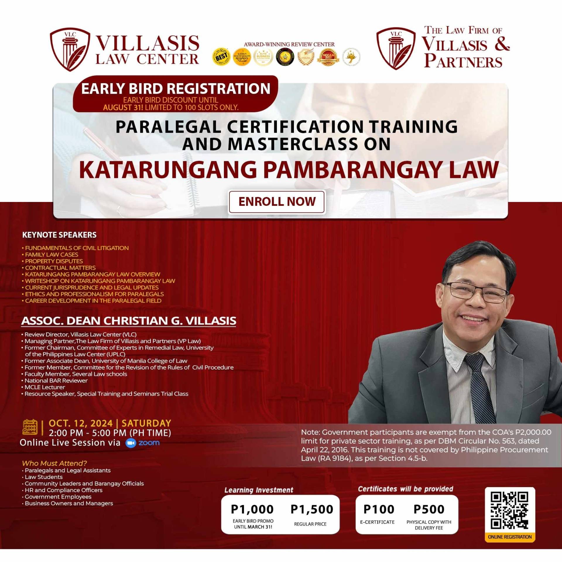 Villasis Law Center-Bar Review